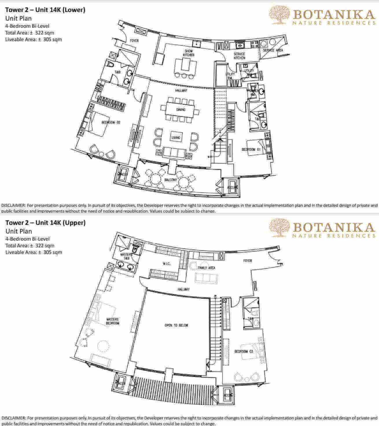 Mid-rise condo Two Botanika - Filigree