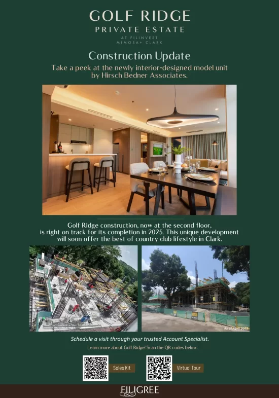 Construction Update - Golfridge - Filigree
